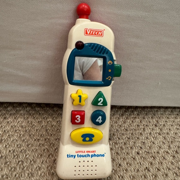 vtech | Toys | Vtech Little Smart Tiny Touch Phone Toy Vintage 994 ...